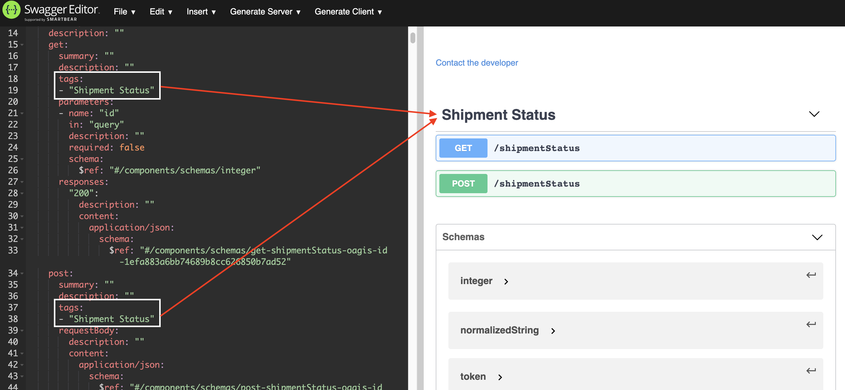 Add Tags keyword to OAS 3.0 template · Issue #770 · OAGi/Score · GitHub