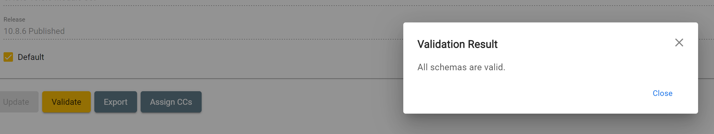 Add validation function for the module set release. · Issue #1447 · OAGi/Score · GitHub