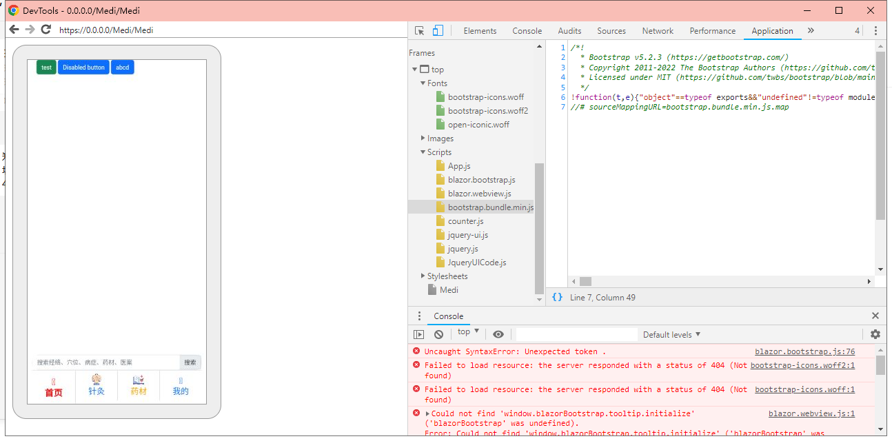 run on android 8.1 errors · Issue #219 · vikramlearning/blazorbootstrap · GitHub