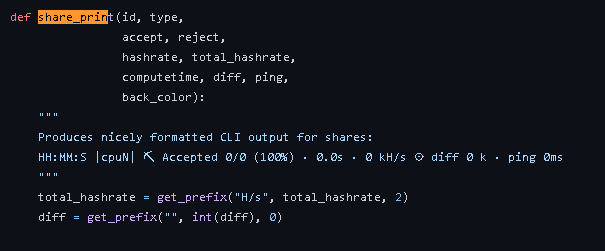 PC_Miner share_print function should show hashrate instead of total_hashrate · Issue #1014 ...