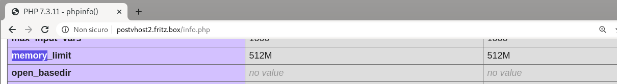 Increase PHP default memory size · Issue #6127 · NethServer/dev · GitHub