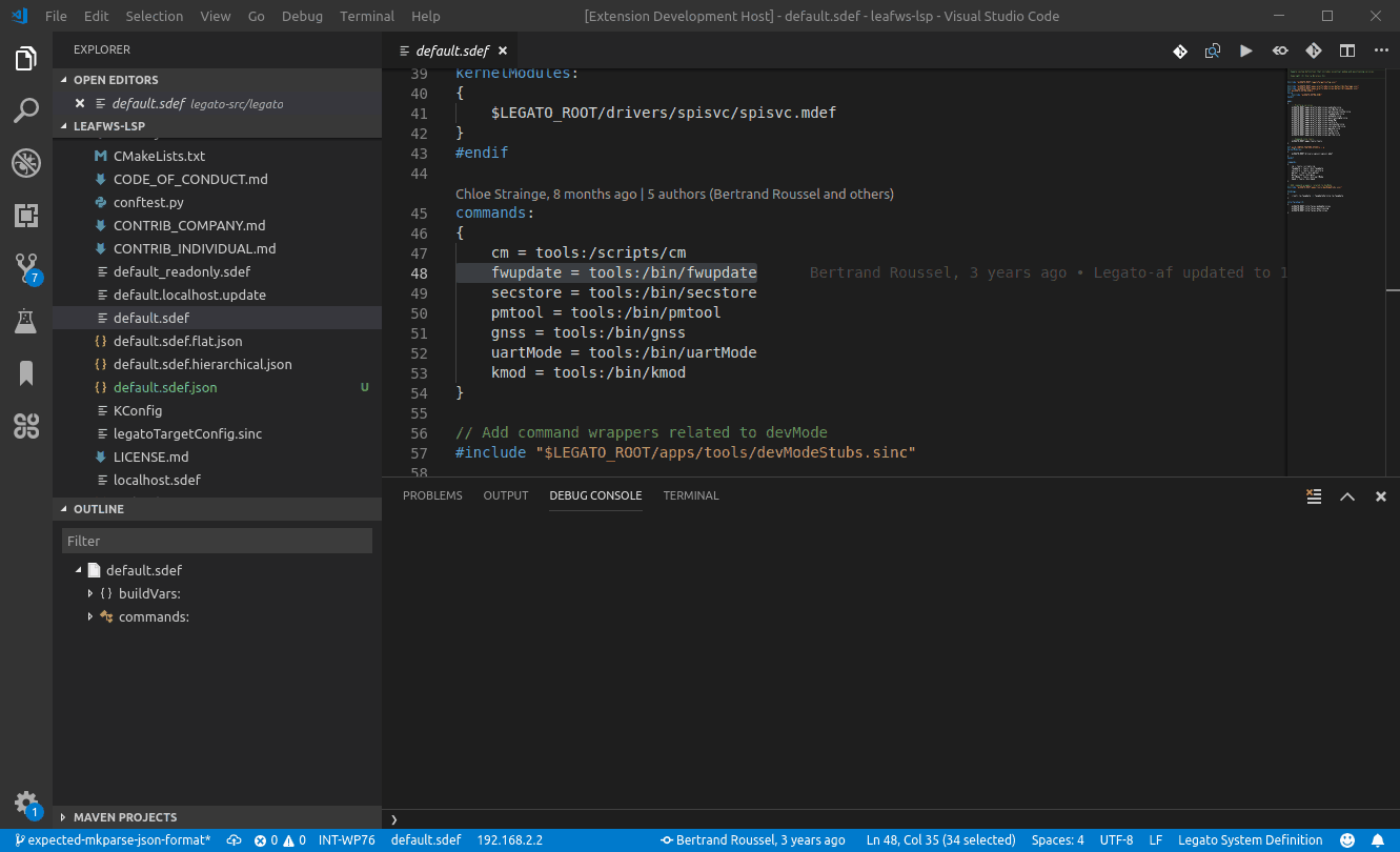 The DocumentSymbolAdapter should filter only symbol informations which ...