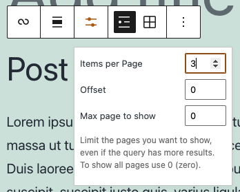Query Loop: Include a Query Pagination option on the block variations panel · Issue #35134 ...