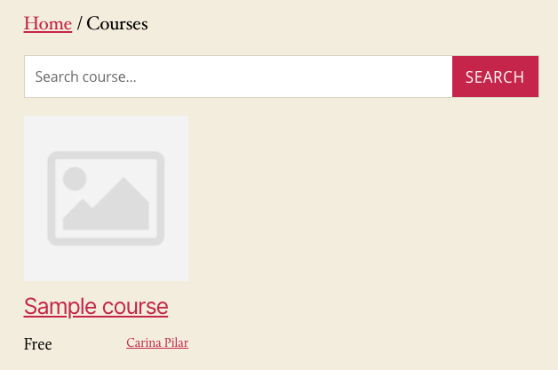 Lodestar Missing Tags And Non Functional Courses Page On Learnpress · Issue 2254 · Automattic