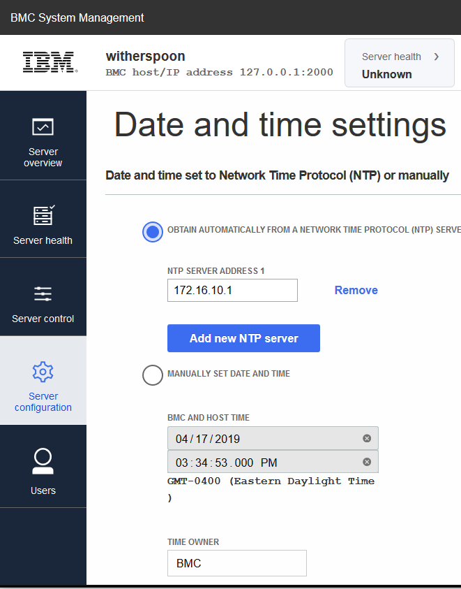 How to decide which NIC to set ntpservers on? · Issue #3527 · openbmc/openbmc · GitHub