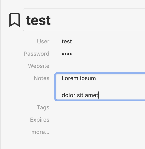 Formatting of notes is not preserved · Issue #1671 · keeweb/keeweb · GitHub