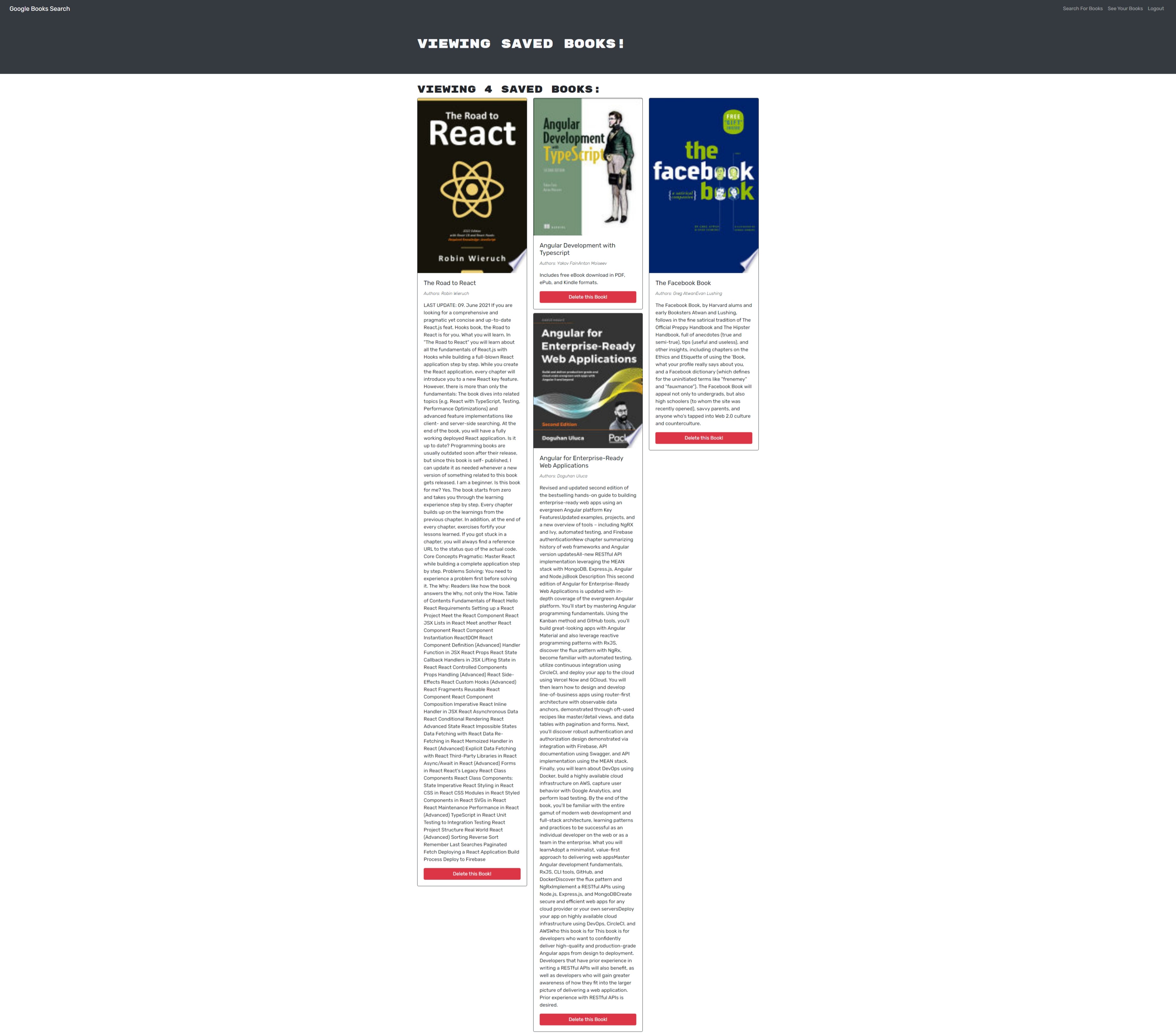 GitHub - seanRoshan/book-search-engine: The Book search engine is an application that is ...