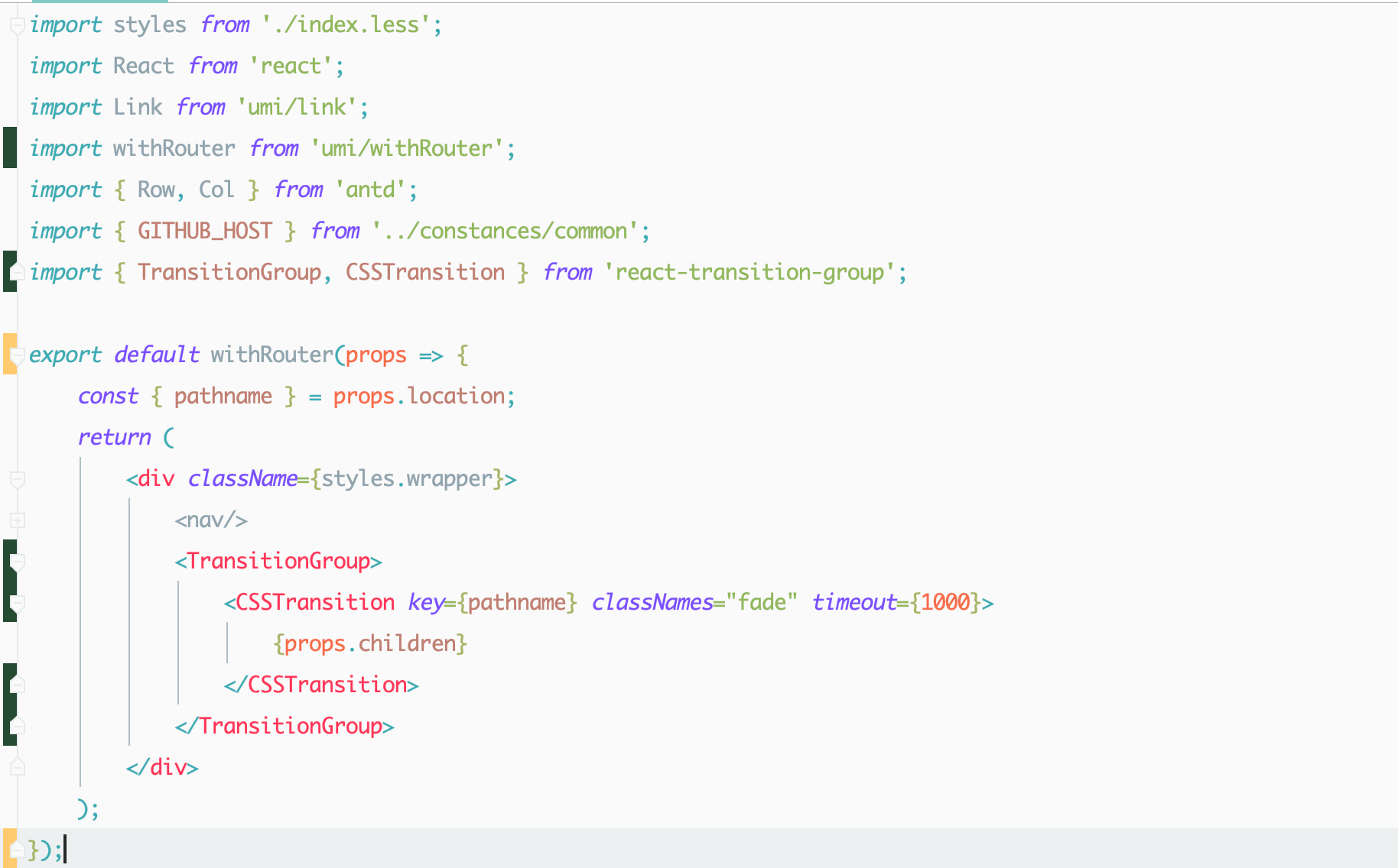 在css modules情况下切换路由动效无效果 · Issue #3028 · umijs/umi · GitHub