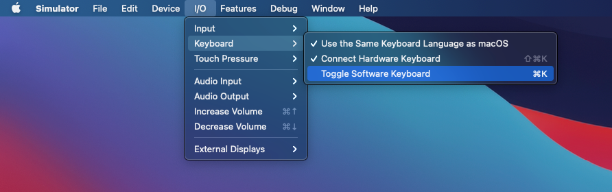Cant toggle software keyboard on IOS. Hardware_keyboard. Failed ...