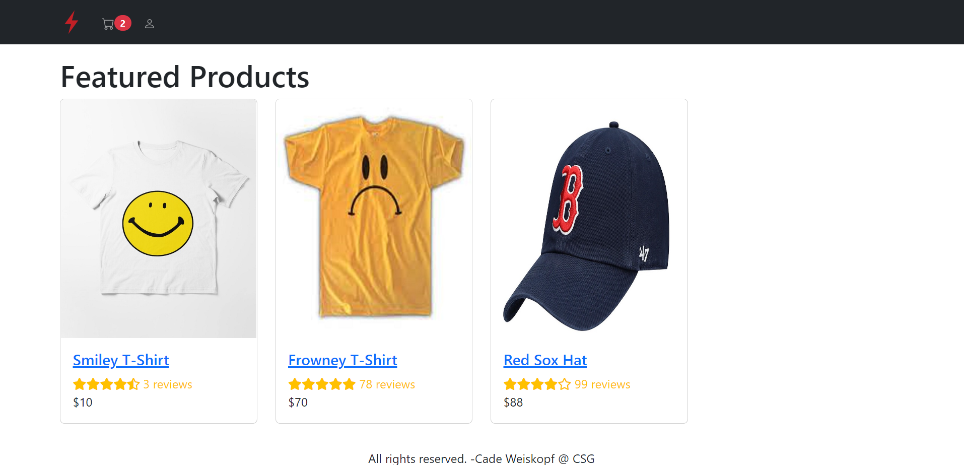 GitHub - CadeWeiskopf/MERN-Ecommerce-App