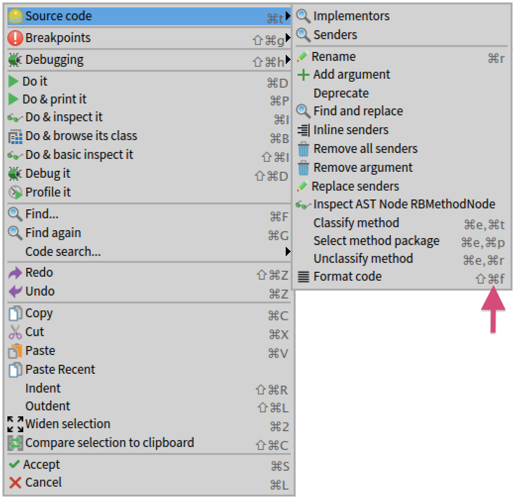 Menu Items In System Browser Use Mixed Case For Keyboard Shortcuts · Issue 13721 · Pharo