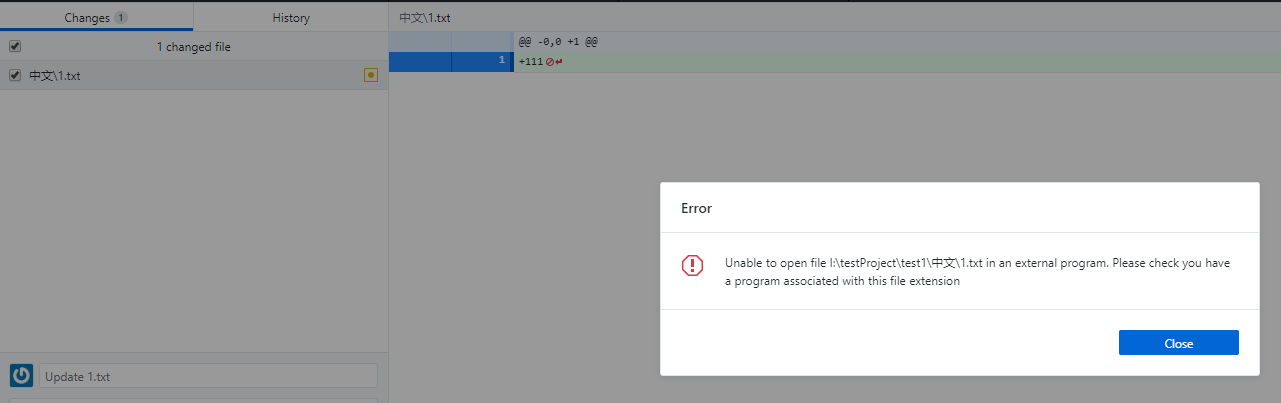Use Open With Default Program While File Path Contains Chinese · Issue 10167 · Desktop