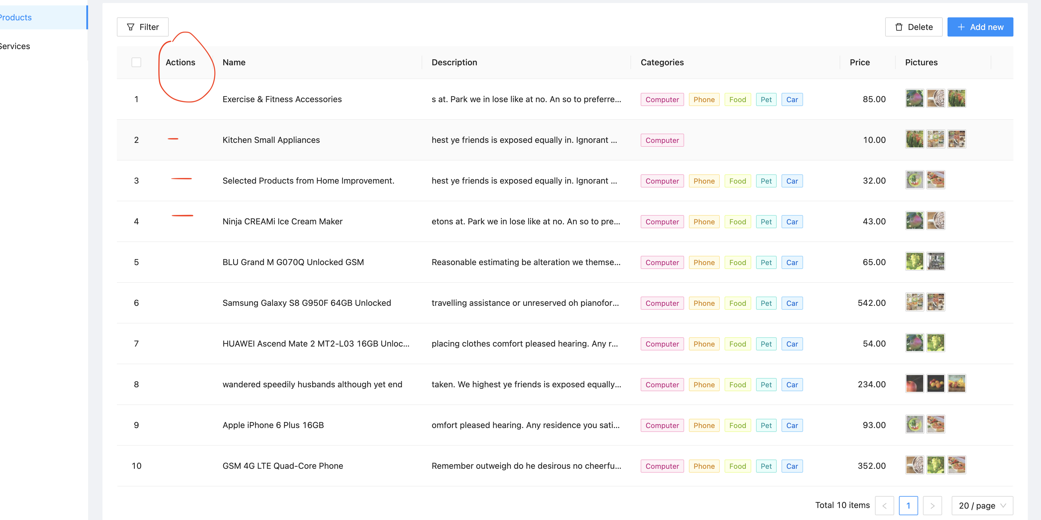 Table Actions button · Issue #2473 · nocobase/nocobase · GitHub