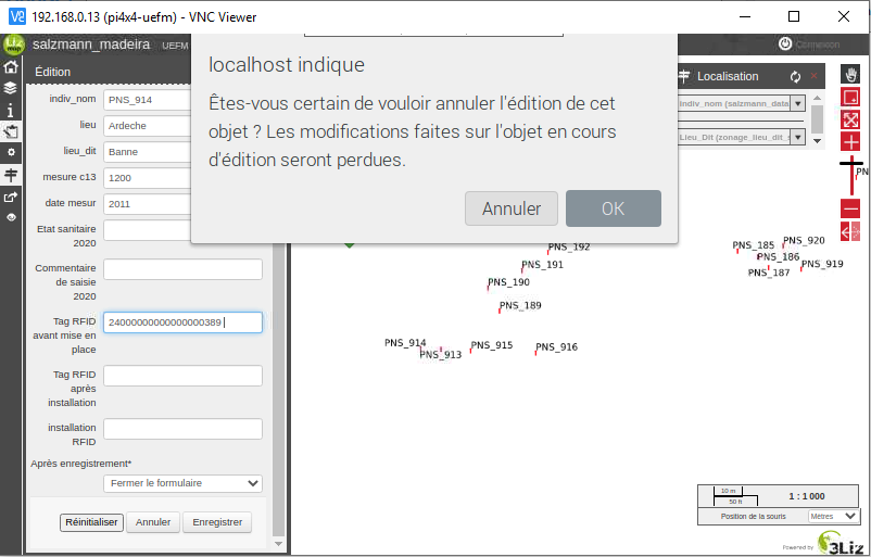 unproperly reading data coming from bluetooth device (RFID tag reader AT288) in edit form ...