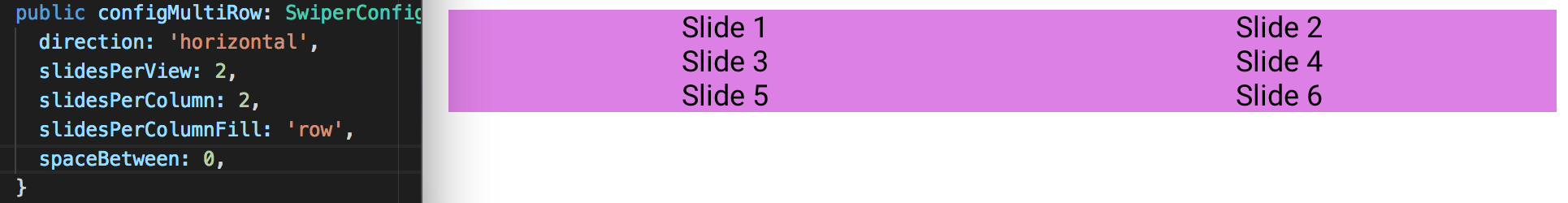 slidesPerColumn option almost inactive when used with slidesPerColumnFill = 'row' · Issue #2331 ...