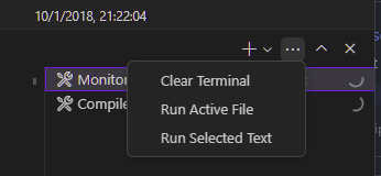 Add "Clear Terminal"-icon on running tasks · Issue #183334 · microsoft ...