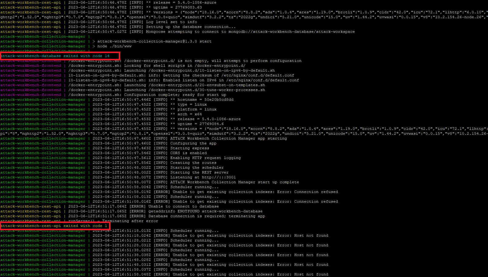 Installation errors similar to: "Installation errors #235" · Issue #478 · center-for-threat ...