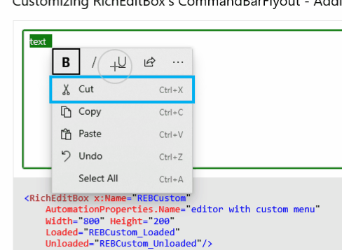 Can't use Narrator item navigation to leave the lower part of the CommandBarFlyout · Issue #198 ...