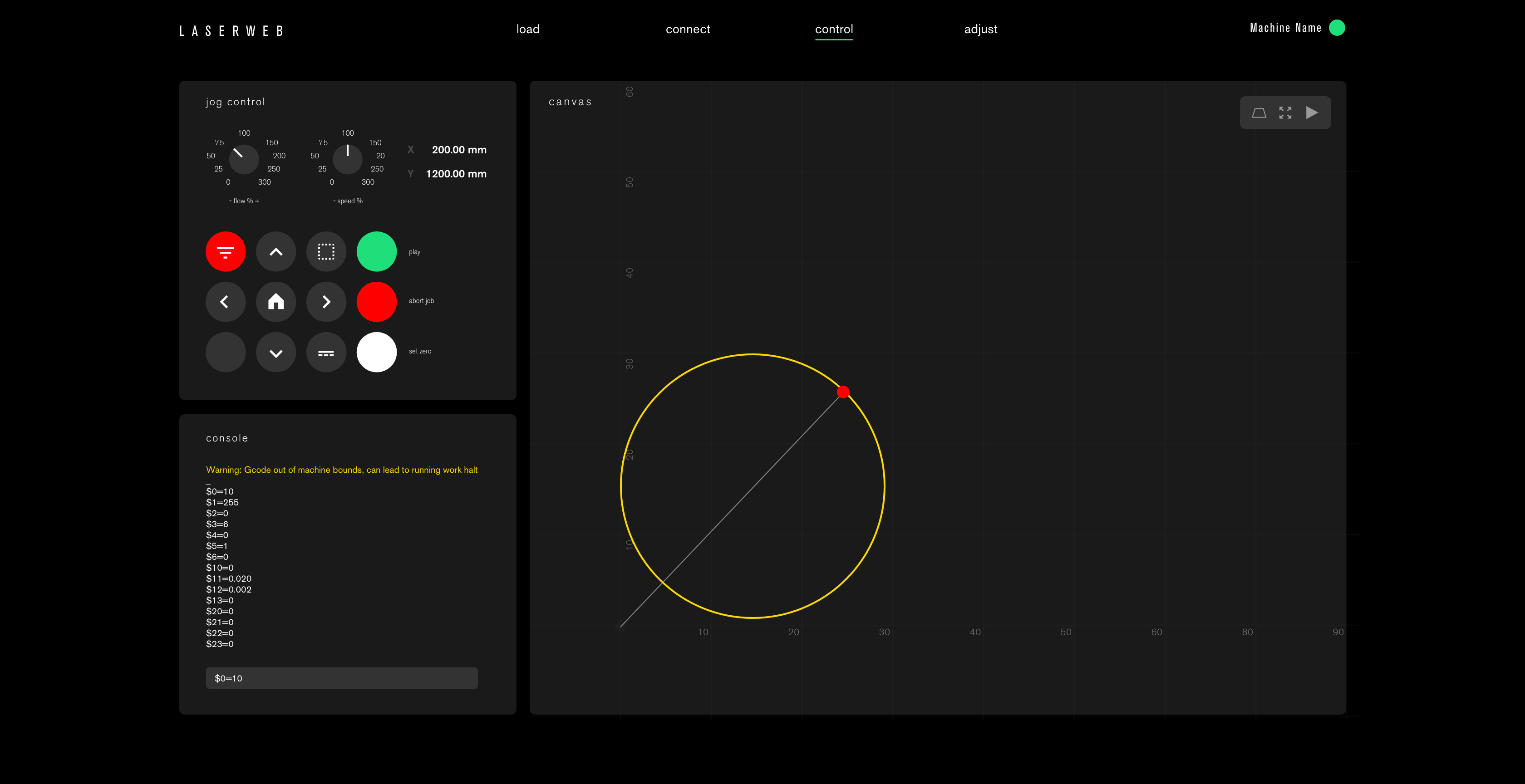 Laserweb _ New UI proposal · Issue #464 · LaserWeb/LaserWeb4 · GitHub