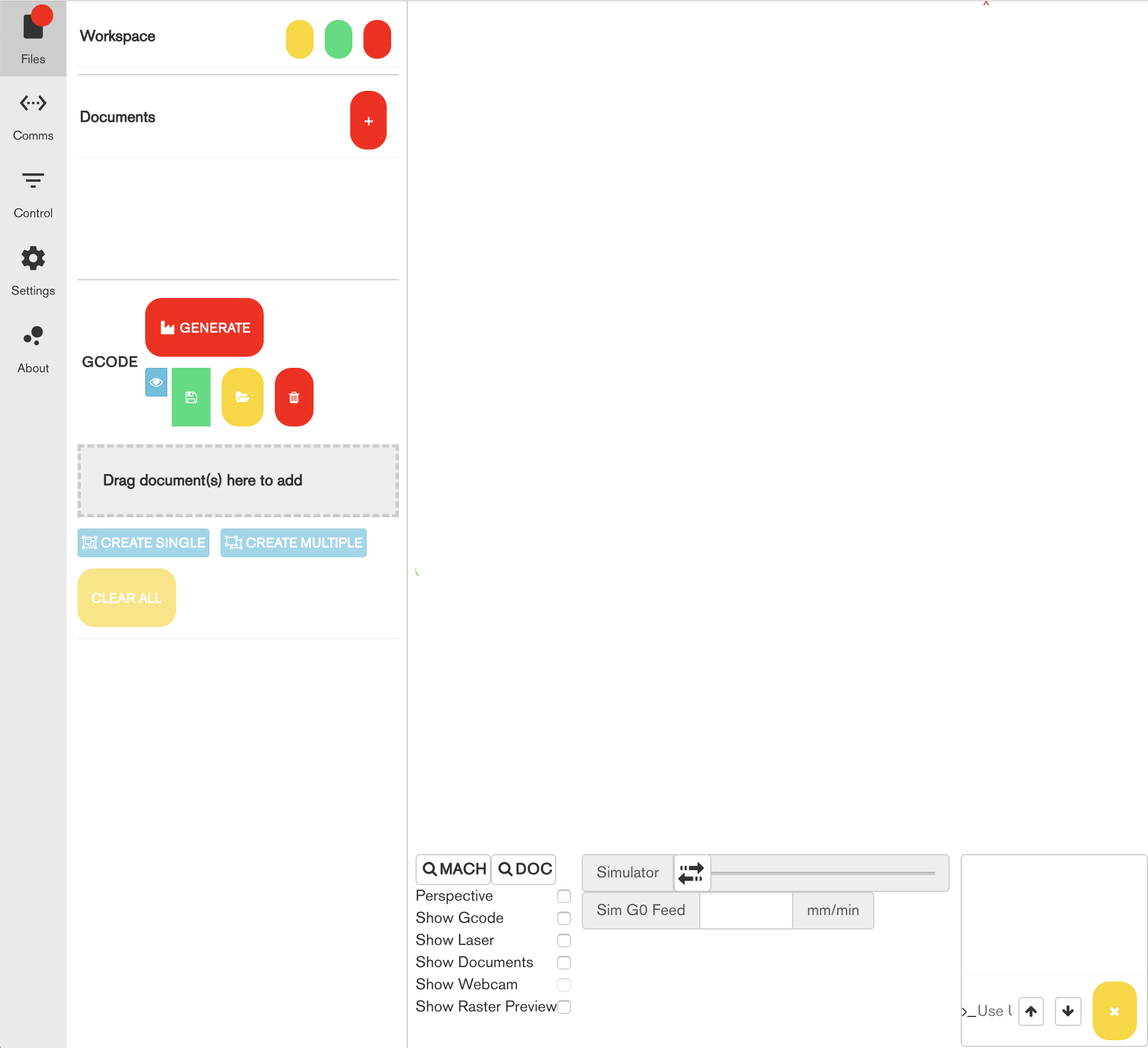 Laserweb _ New UI proposal · Issue #464 · LaserWeb/LaserWeb4 · GitHub