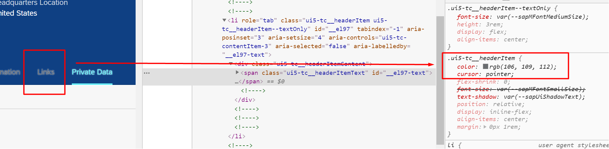 Objectpagesection Using Fixed Color On Header Title · Issue 364 · Sapui5 Webcomponents React