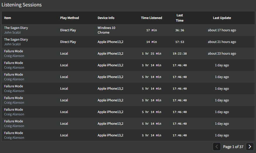 [Bug]: IOS App incorrectly logged LISTENING SESSIONS activity multiple times · Issue #1455 ...