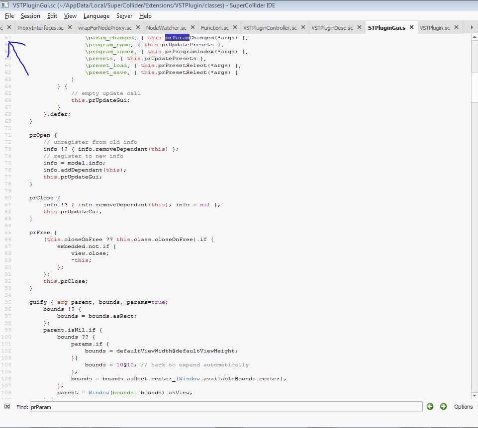 scide scrollbar for editor tabs is broken · Issue #5320 · supercollider/supercollider · GitHub