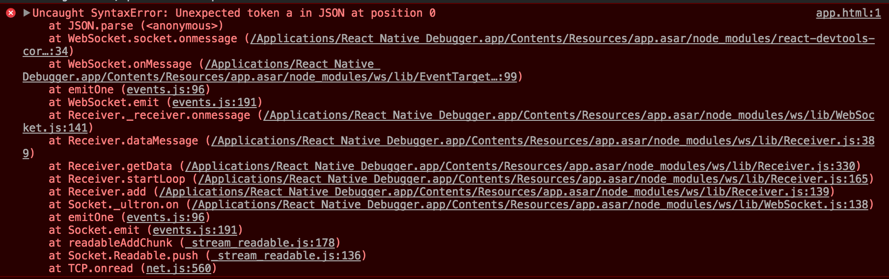 Could not read from localStorage. SyntaxError: Unexpected token C in ... Could not read from localStorage. SyntaxError: Unexpected token C in ...