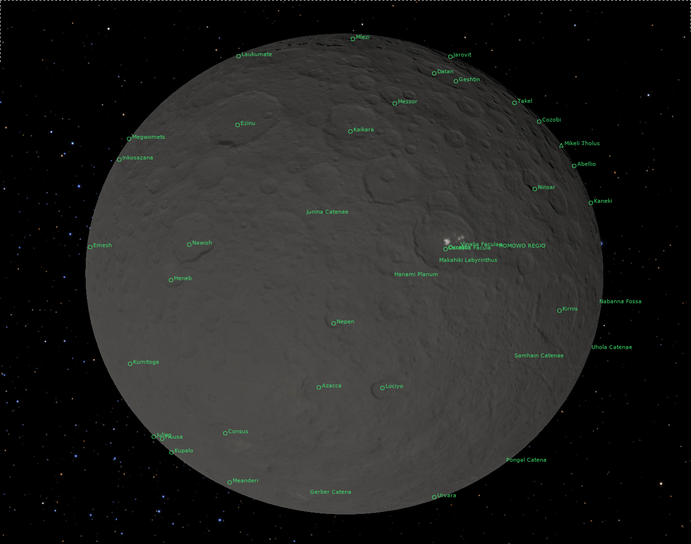 Landing locations on ellipsoidal bodies · Issue #1557 · CelestiaProject/Celestia · GitHub