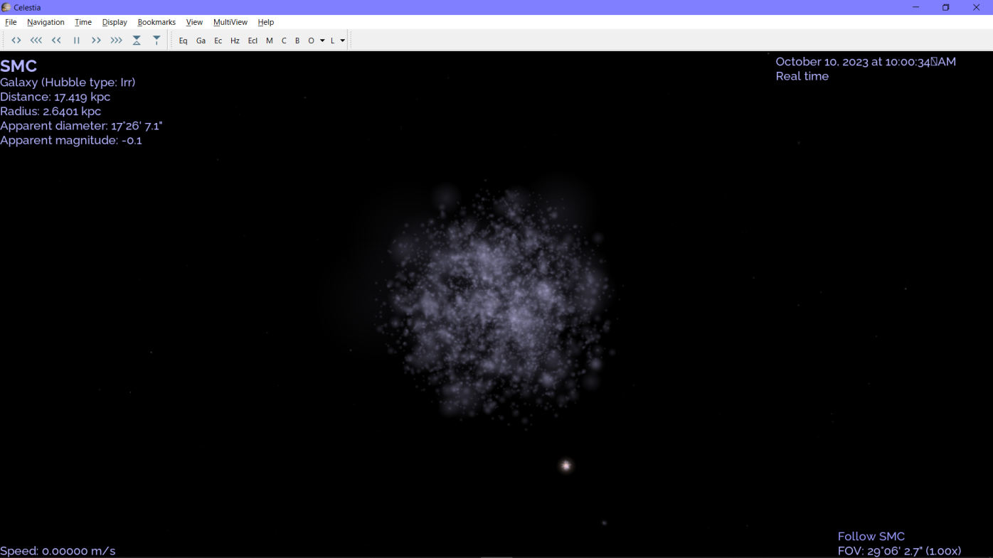 Irregular galaxies' brightness dedpends on view angle · Issue #1933 · CelestiaProject/Celestia ...