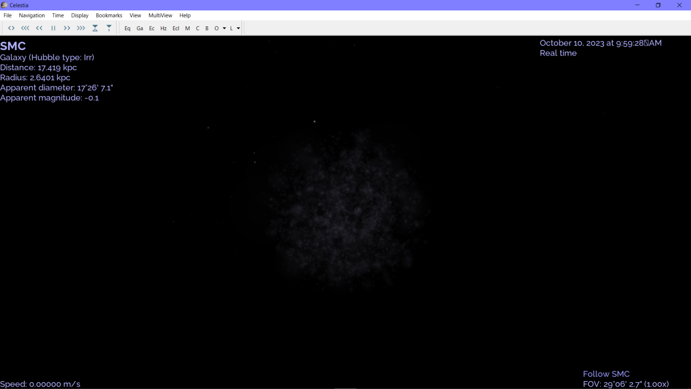 Irregular galaxies' brightness dedpends on view angle · Issue #1933 · CelestiaProject/Celestia ...