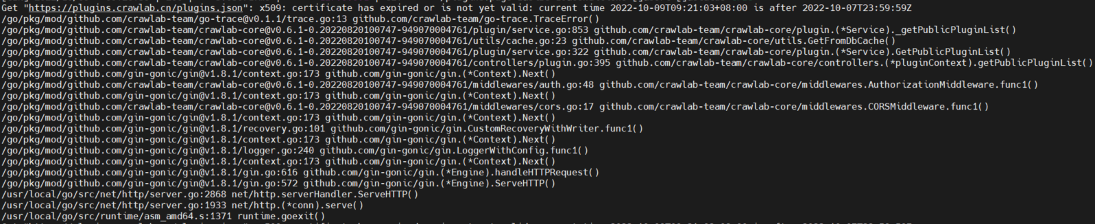 安装官方插件时报错 · Issue #1193 · crawlab-team/crawlab · GitHub