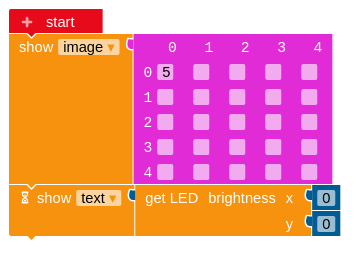 Calliope: Values from "getLEDBrightness x y" block is not an integer · Issue #939 · OpenRoberta ...