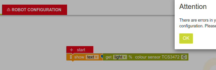 Calliope color sensor TCS3472 is not usable · Issue #1212 · OpenRoberta/openroberta-lab · GitHub