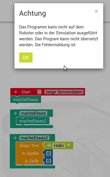 C4EV3: Compiler error due to order of function definitions · Issue #377 · OpenRoberta ...