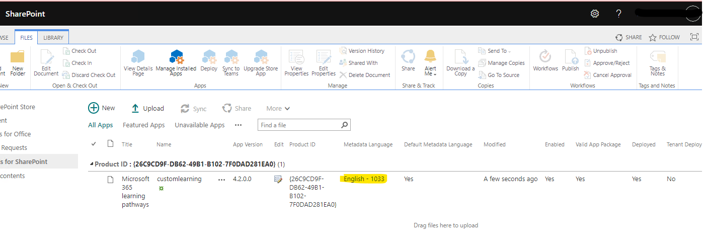 Primary navigation language changed when upgrading to 4.2 · Issue #520 · pnp/custom-learning ...