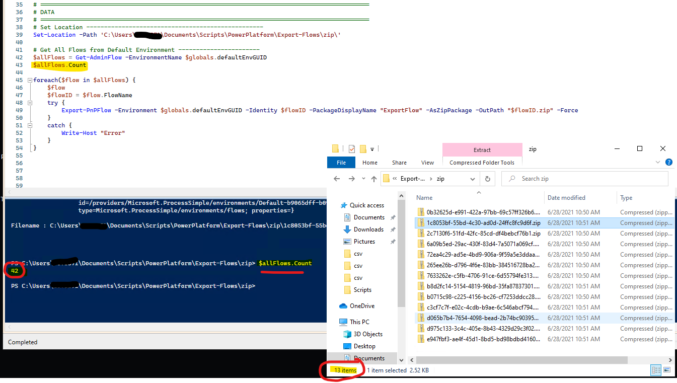 [BUG] Export-PnPFlow - Not exporting all flows · Issue #865 · pnp/powershell · GitHub
