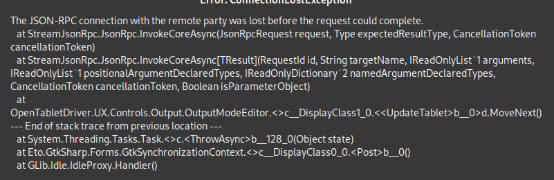 Fedora 37 Gnome Wayland No Input Events Registered · Issue #2618 · OpenTabletDriver ...