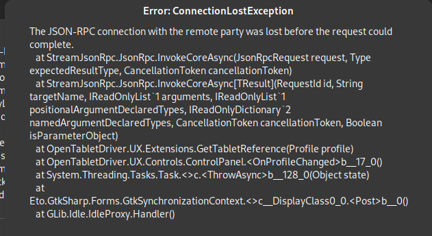 Fedora 37 Gnome Wayland No Input Events Registered · Issue #2618 · OpenTabletDriver ...