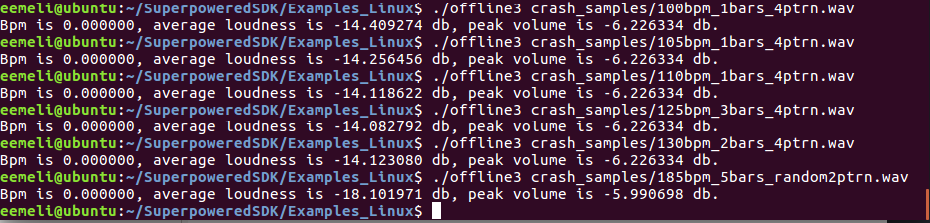 Bpm detection fails using SuperpoweredOfflineAnalyzer · Issue #323 · superpoweredSDK/Low-Latency ...