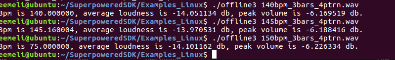 Bpm Detection Fails Using Superpoweredofflineanalyzer · Issue 323 · Superpoweredsdklow Latency 