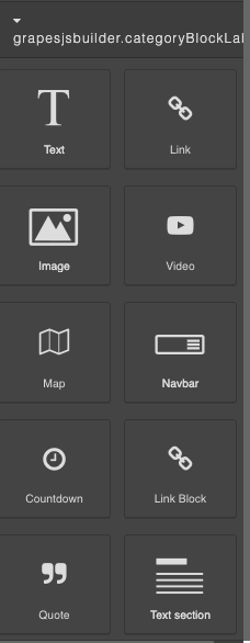 A couple of Mautic specific building blocks such as segment list & save preferences are missing ...