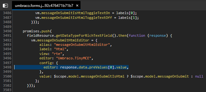 Can't edit 'Submit message / Go to page' workflow · Issue #1007 · umbraco/Umbraco.Forms.Issues ...