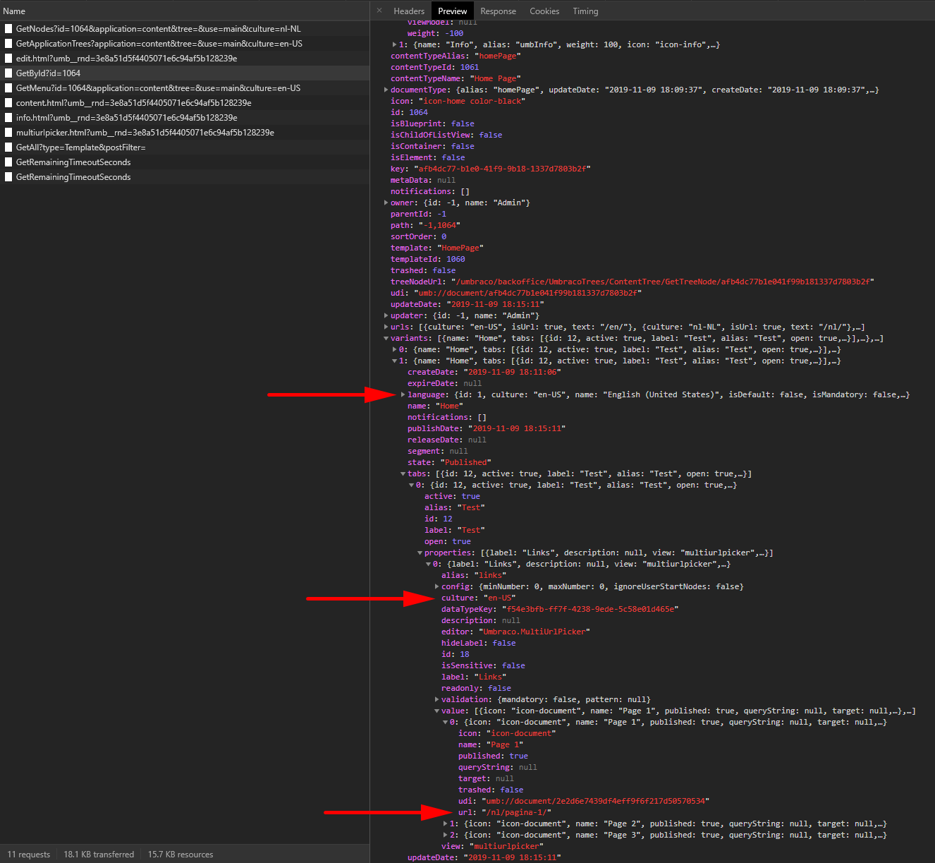 Multi URL Picker doesn't display culture variant URL in backoffice · Issue #7114 · umbraco ...