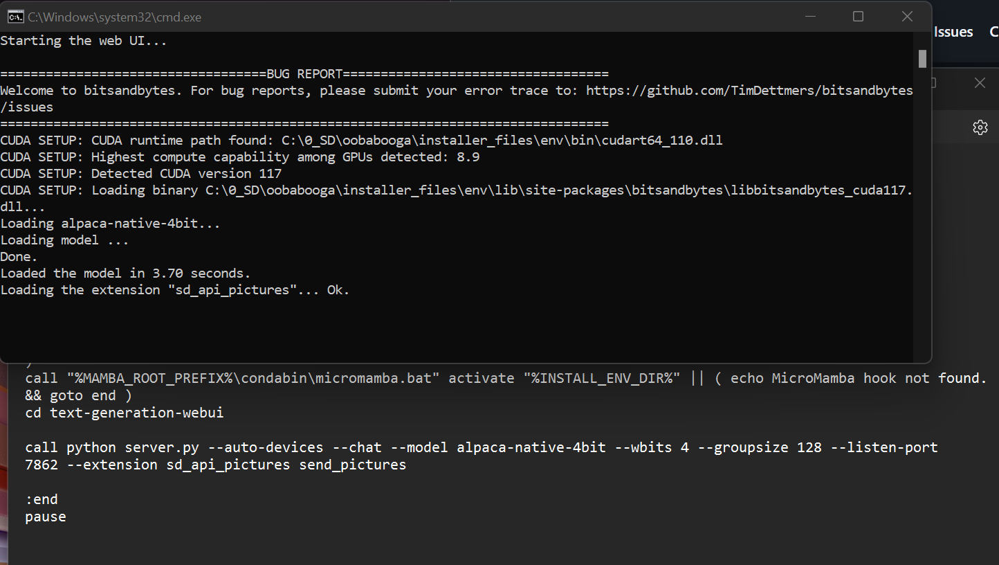 Webui Wont Load With Sendpictures Extension Enabled · Issue 817 