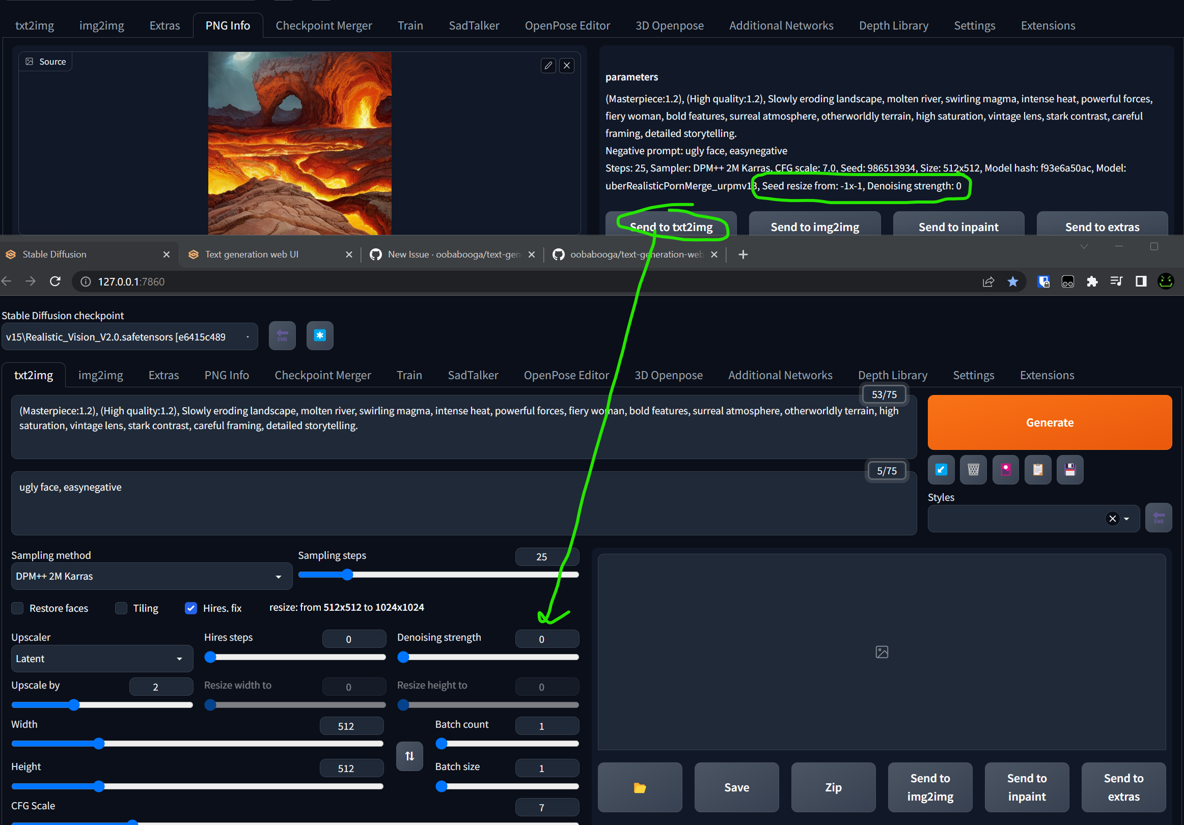 sd_api_pictures: (1). No Default Mode Setting (2). Bad Metadata ("Denoising") · Issue #1316 ...