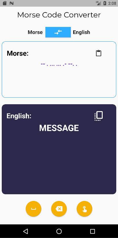 GitHub - hridayK/morse_code_app