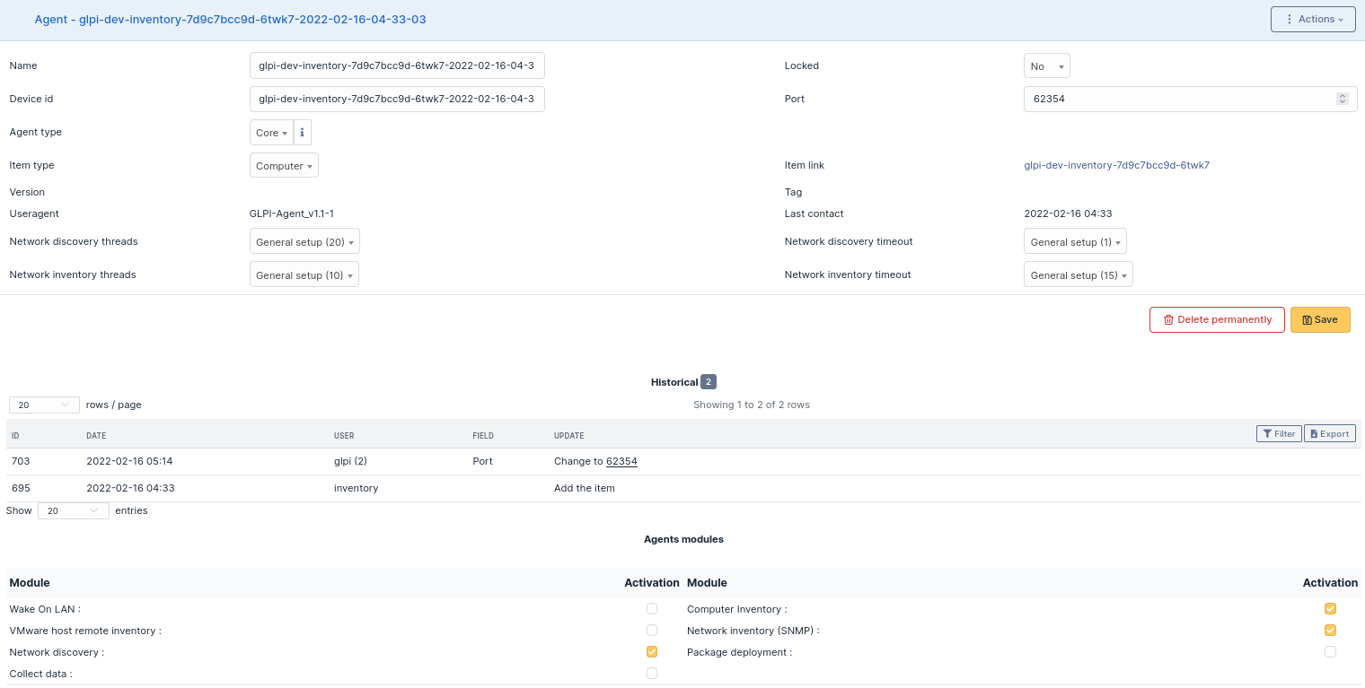 Agent does not contact server after being woken up · Issue #77 · glpi-project/glpi-agent · GitHub
