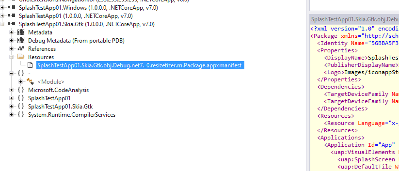 [Skia] Package.appxmanifest incorrectly embedded · Issue #122 · unoplatform/uno.resizetizer · GitHub