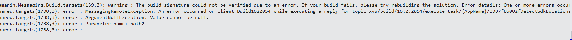 Ios Build Error The Build Signature Could Not Be Verified Due To An